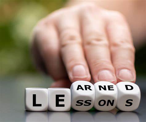 Lessons Learned from Learning Lessons – dailyarmor.blog